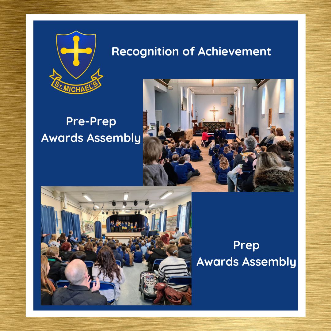 We love the Awards Assembly at St Michael’s, an opportunity for the ...