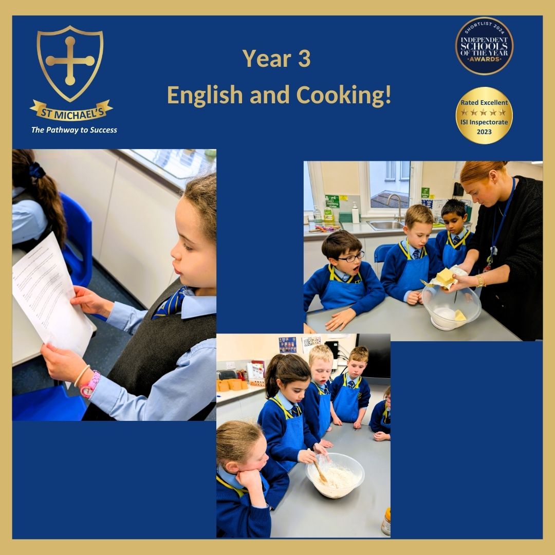 Year 3 pupils explored the features of recipes in their English lessons ...