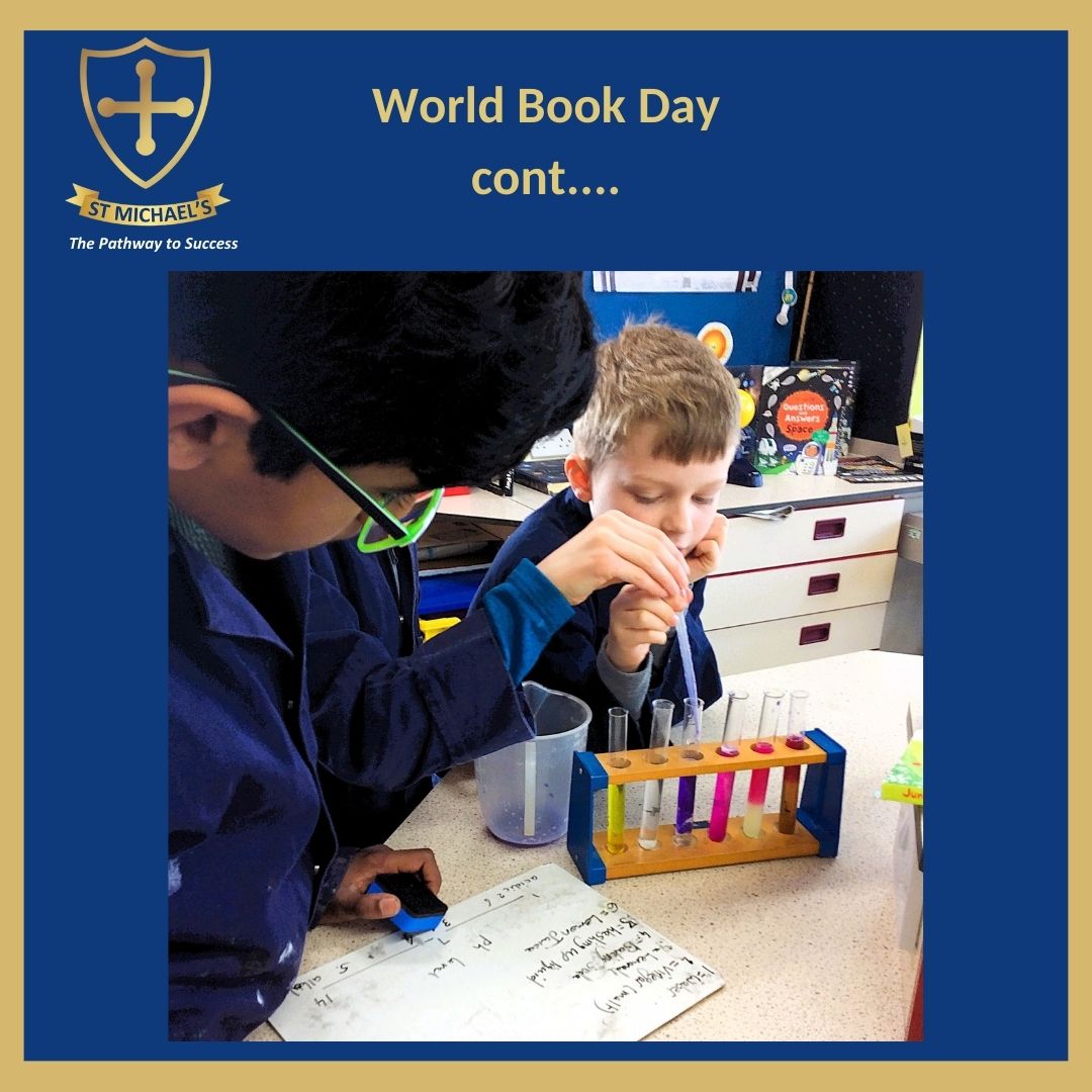 In a delightful fusion of World Book Day fun and scientific discovery ...