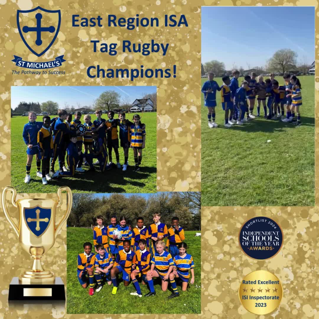 Under a glorious sun, our tag rugby team triumphed at Woodlands School ...